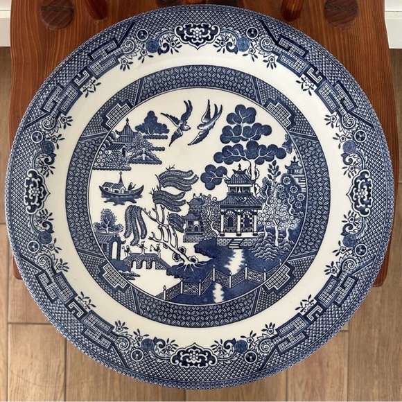 Churchill | Dining | Churchill England Blue Willow 3in Bigplate Platter ...